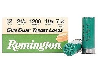 Remington Gun Club 12ga 2 Pouces 34 75