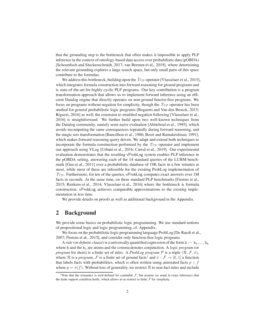 Beyond The Grounding Bottleneck Datalog Techniques For Inference In