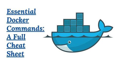 Essential Docker Commands A Full Cheat Sheet OnionLinux
