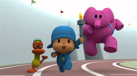 The Pocoyo Games 2012 Who Will Light The Flame Youtube