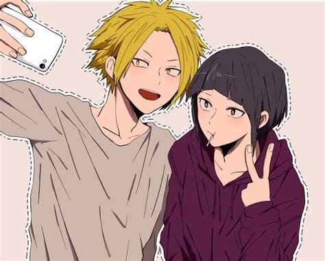 Kaminari Denki And Jirou Kyouka My Hero Academia Hero Hero Academia