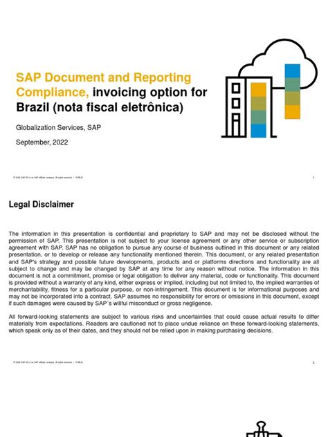 Sap Document And Reporting How To Comply With Nf E And Statutory Pdf