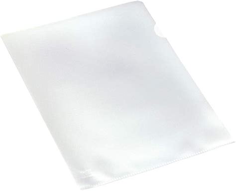 Q Connect A4 Cut Flush Folder Pack Of 100 Clear Uk Stationery And Office Supplies