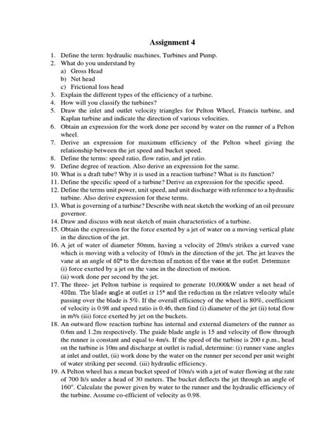 assignment 4 1 pdf turbine jet engine