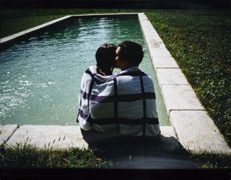 Simon And Jessica Embraced By The Pool Avignon By Nan Goldin On Artnet