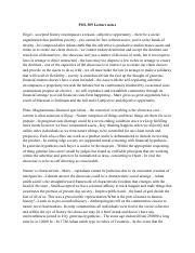 POL 309 Lecture Notes Pdf POL 309 Lecture Notes Hegel Accepted History Encompasses A Reason
