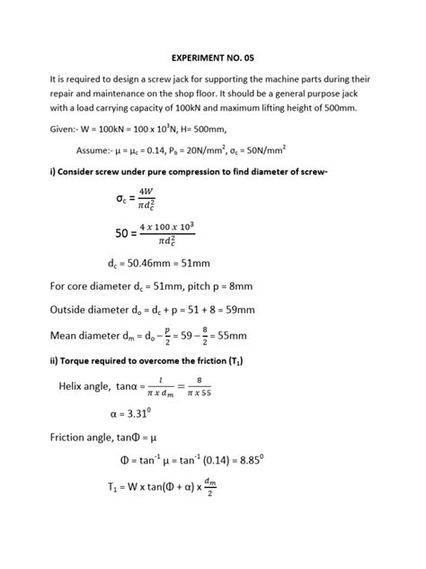 Expt No 5 Pdf Science And Mathematics