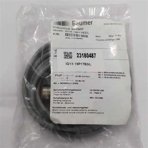 Baumer Inductive Proximity Switch Cylindrical At ₹ 625piece In Rajkot