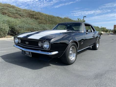 1967 Chevrolet Camaro Ss 396 Clone 517 Miles Black Coupe 4 Speed Manual