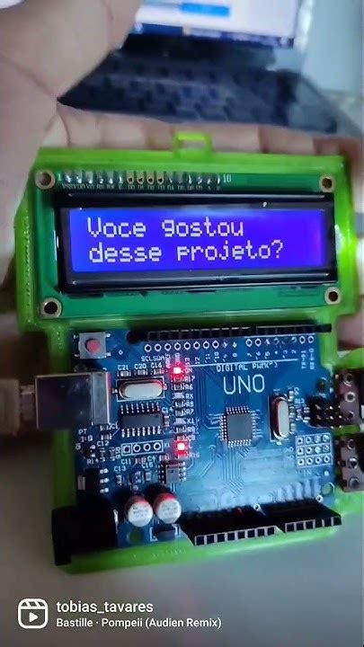 Projeto Arduino Com Display Lcd Youtube
