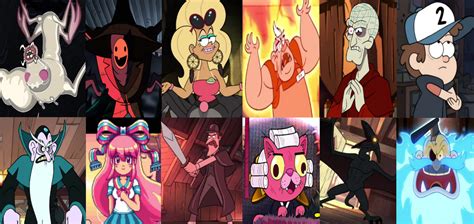 Gravity Falls Villains By Evanh123 On Deviantart