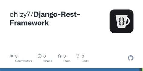 Github Chizy7django Rest Framework