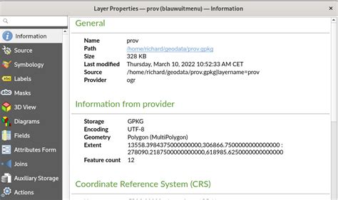 Make Custom Properties In Layer Visible In Ui · Issue 52243 · Qgisqgis · Github