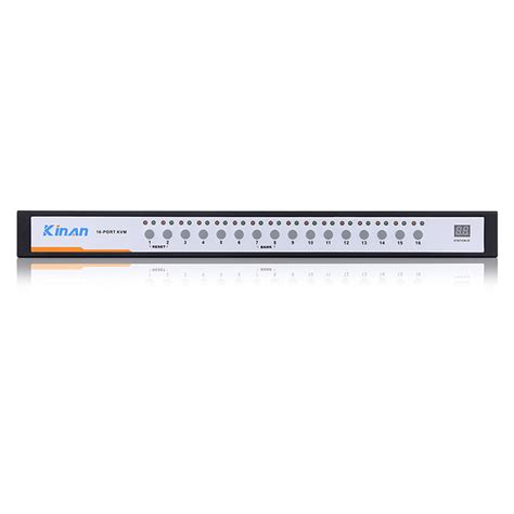 Rack Mount 16 Port Usb Vga Kvm Switch Kinan High Quality Kvm Switch Kvm Console Kvm Over Ip
