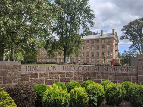 Strategic Framework Princeton Theological Seminary