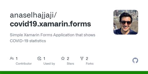 GitHub Anaselhajjaji Covid19 Xamarin Forms Simple Xamarin Forms