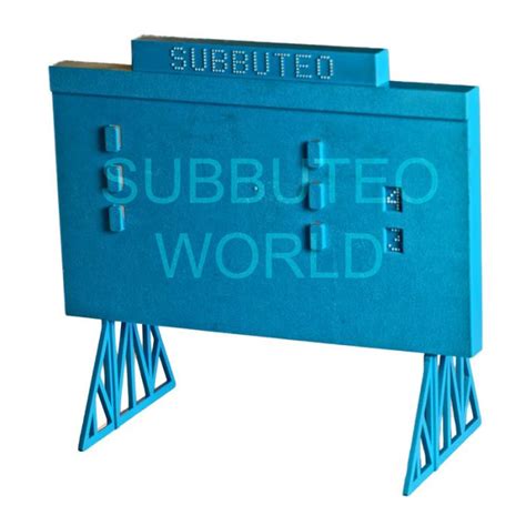 61158 Euro 96 Subbuteo Scoreboard Mint And Unused