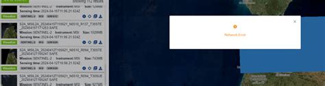 Sentinel 1 And Sentinel 2 Data Download Failed Copernicus Browser Copernicus Data Space