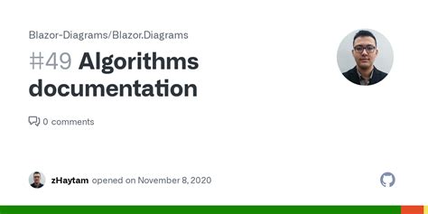 Algorithms Documentation · Issue 49 · Blazor Diagramsblazordiagrams