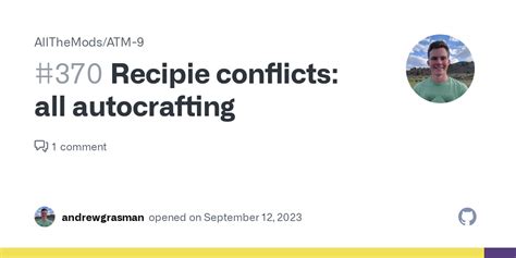 Recipie Conflicts All Autocrafting · Issue 370 · Allthemodsatm 9