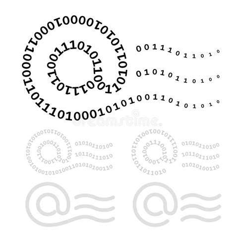 E Mail Stock Vector Illustration Of Data Coding Technology 46008385