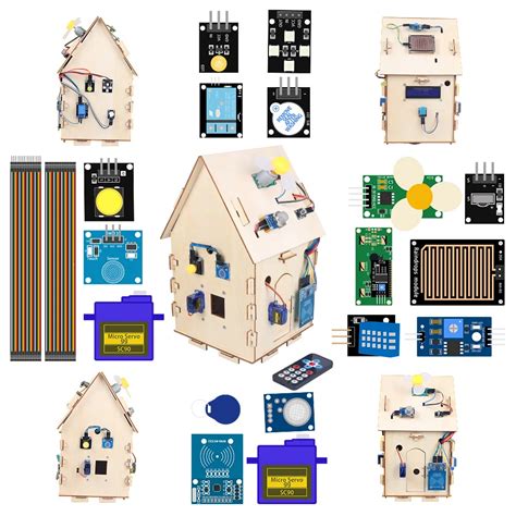 Complete Automation Smart Home Model Profesional Kit For Arduino Programming Project Diy