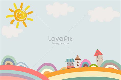 어린이 배경 벡터 무료 다운로드