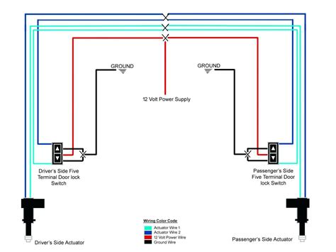 Lock Actuator Wiring Diagram