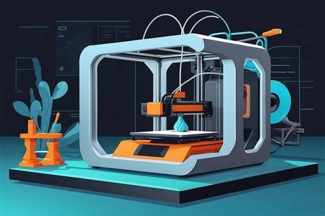 Premium Photo Innovation Unleashed 3d Printer Creating A Model In The