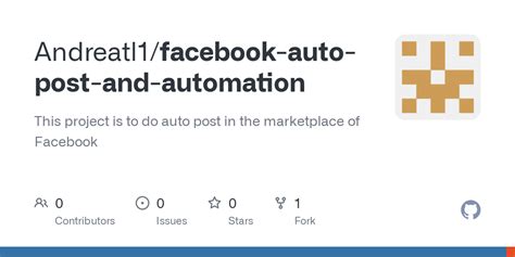 Github Andreatl1 Facebook Auto Post And Automation This Project Is To Do Auto Post In The