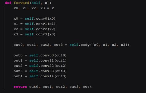 代码输入是四个尺度，输出最后是五个吗？ · Issue 5 · Gyyang23afpn · Github