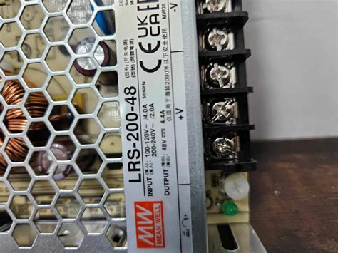 Replacement 48 Volt Power Supply For Printer Lrs 200 48 Jays Printer