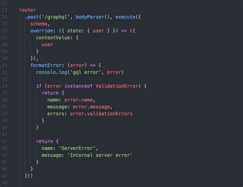 add format error functionality · issue 4 · jaydenseric graphql api koa