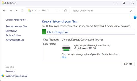 how to enable automatic file backup in windows 11