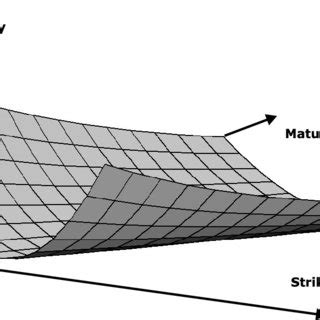 1 Example Of An Implied Volatility Surface Download Scientific Diagram