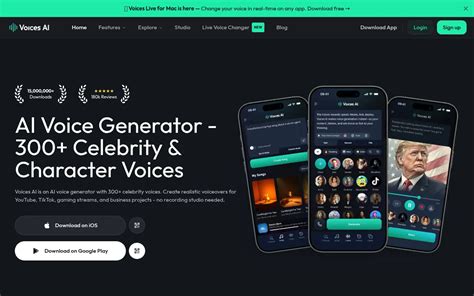 Parrot Ai 1 Ai Celebrity Voice And Video Generator