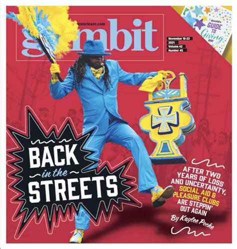 Read The Latest Gambit Second Line Sundays Are Back In The Streets The Latest Gambit Weekly