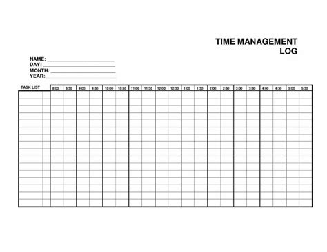 Time Management Charts Templates Timeline Spreadshee Time Management Charts Templates