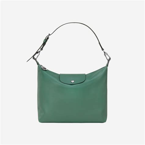 롱샴 르 플리아쥬 엑스트라 M 숄더백 세이지 Longchamp Kream