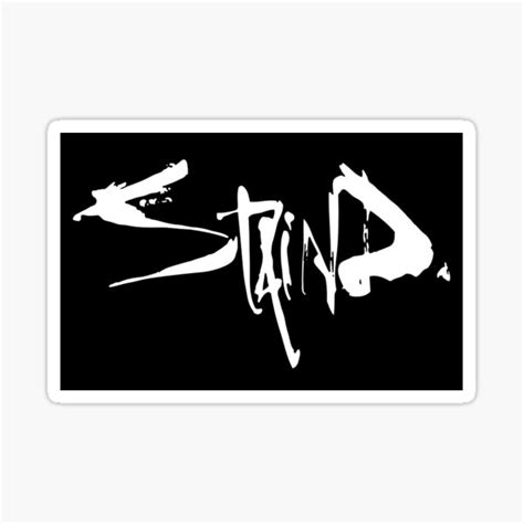 Logo Staind Sticker For Sale By Daviscoatings Redbubble