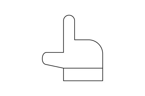 hand cursor line icon graphic by rifkihaikal567 · creative fabrica