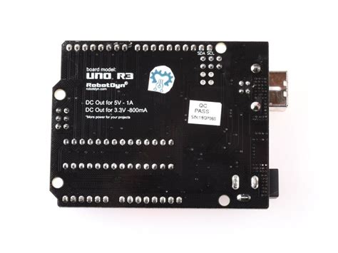 Robotdyn Classic Uno R3 Atmega328p Arduino Kompatibilní Laskakit