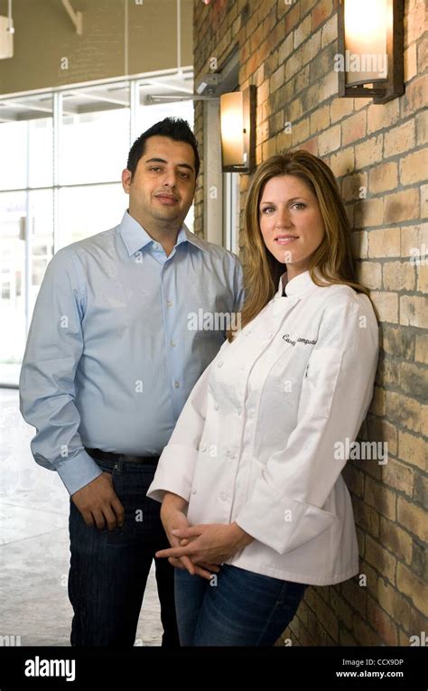 Apr 14 2010 Fort Worth Texas Usa Sam Sameni And Celebrity Chef
