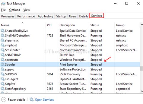 How To Start Stop Or Restart Print Spooler In Windows 10 11