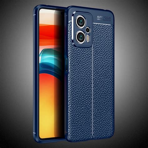 Soft Silicone Shockproof Leather Texture Back Cover For Xiaomi Redmi