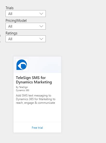 How Do I Install The Telesign Sms App For Microsoft Dynamics If I Already Have A Telesign Account