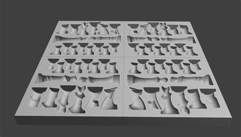 Magnetic Chessboard With Case By Yuri Y Download Free Stl Model