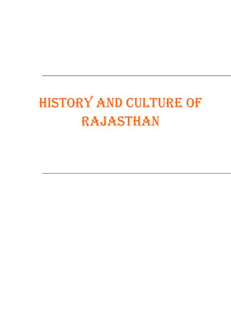 Hostory And Culture Detailed Pdf