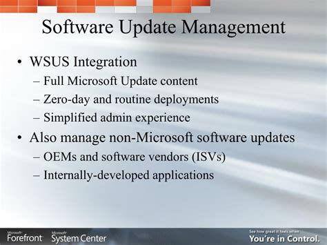 Ppt System Center Configuration Manager 2007 Overview Powerpoint Presentation Id 192422
