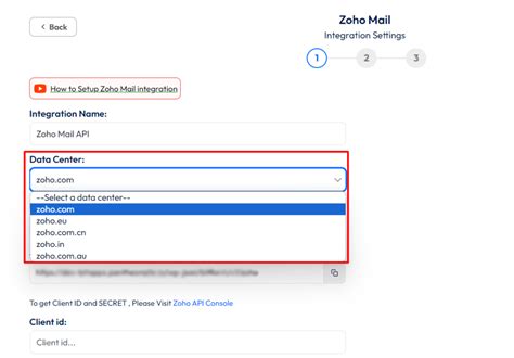 Zoho Mail Integration With Bit Form